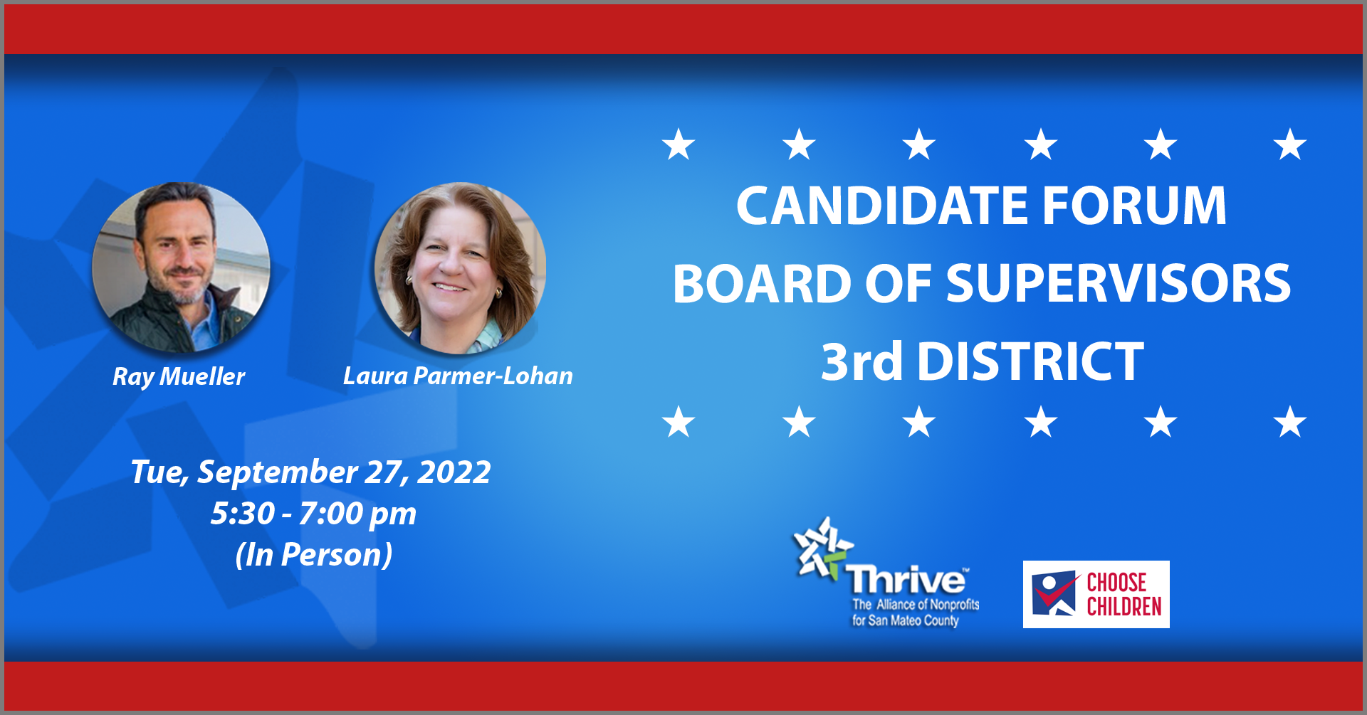 Candidate Forum Board of Supervisor, 3rd District